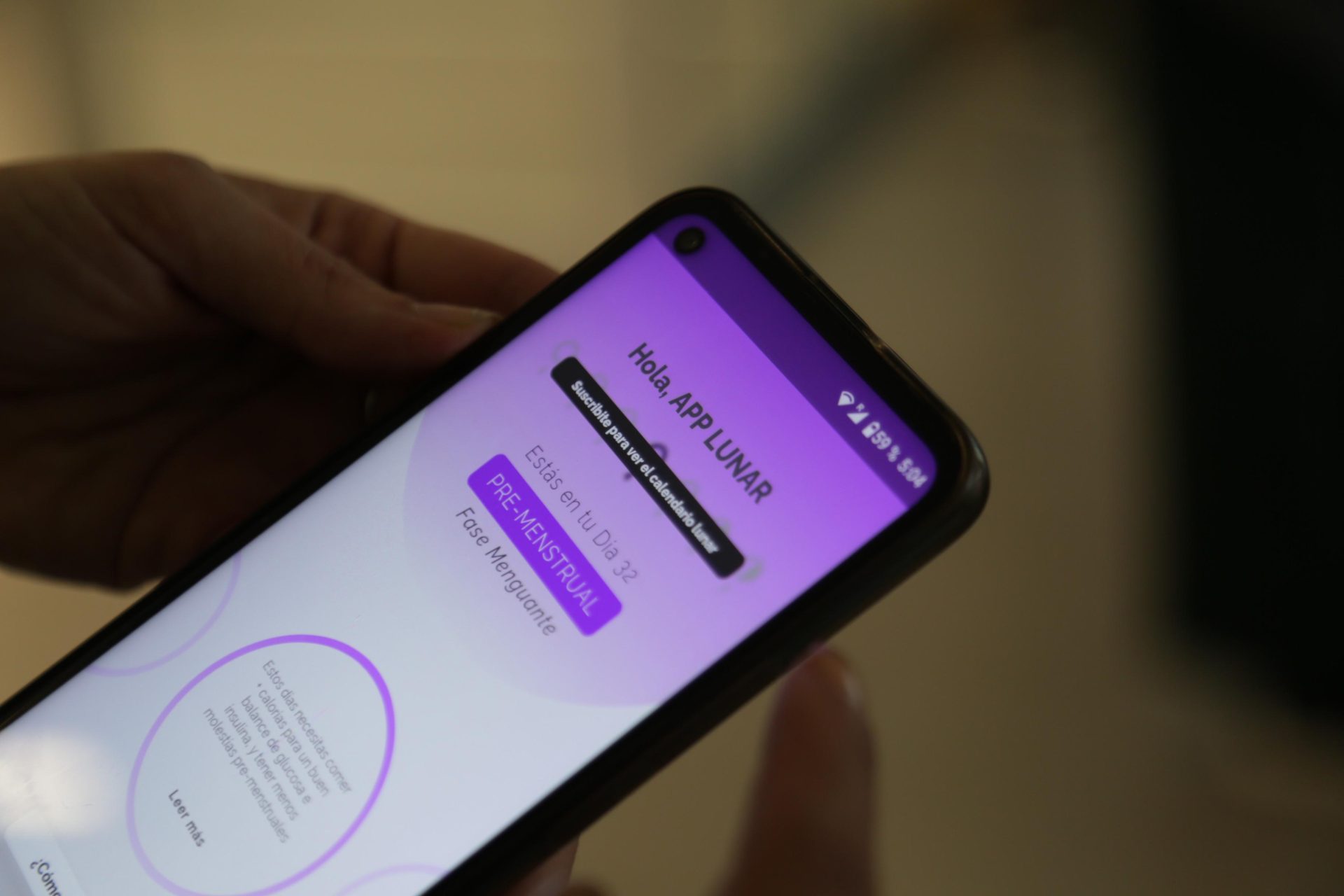 App Lunar, una aplicación feminista que resignifica el control del ciclo menstrual - La Lupa