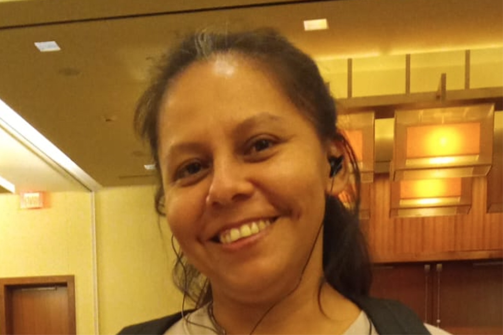 Guisella Ortega: "Antes de subir al avión me derrumbé al saber que me ...